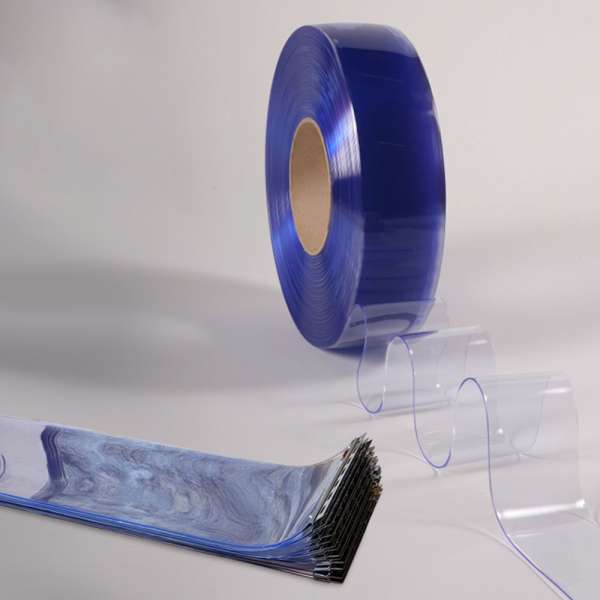Lanières PVC souple transparent découpées au mètre